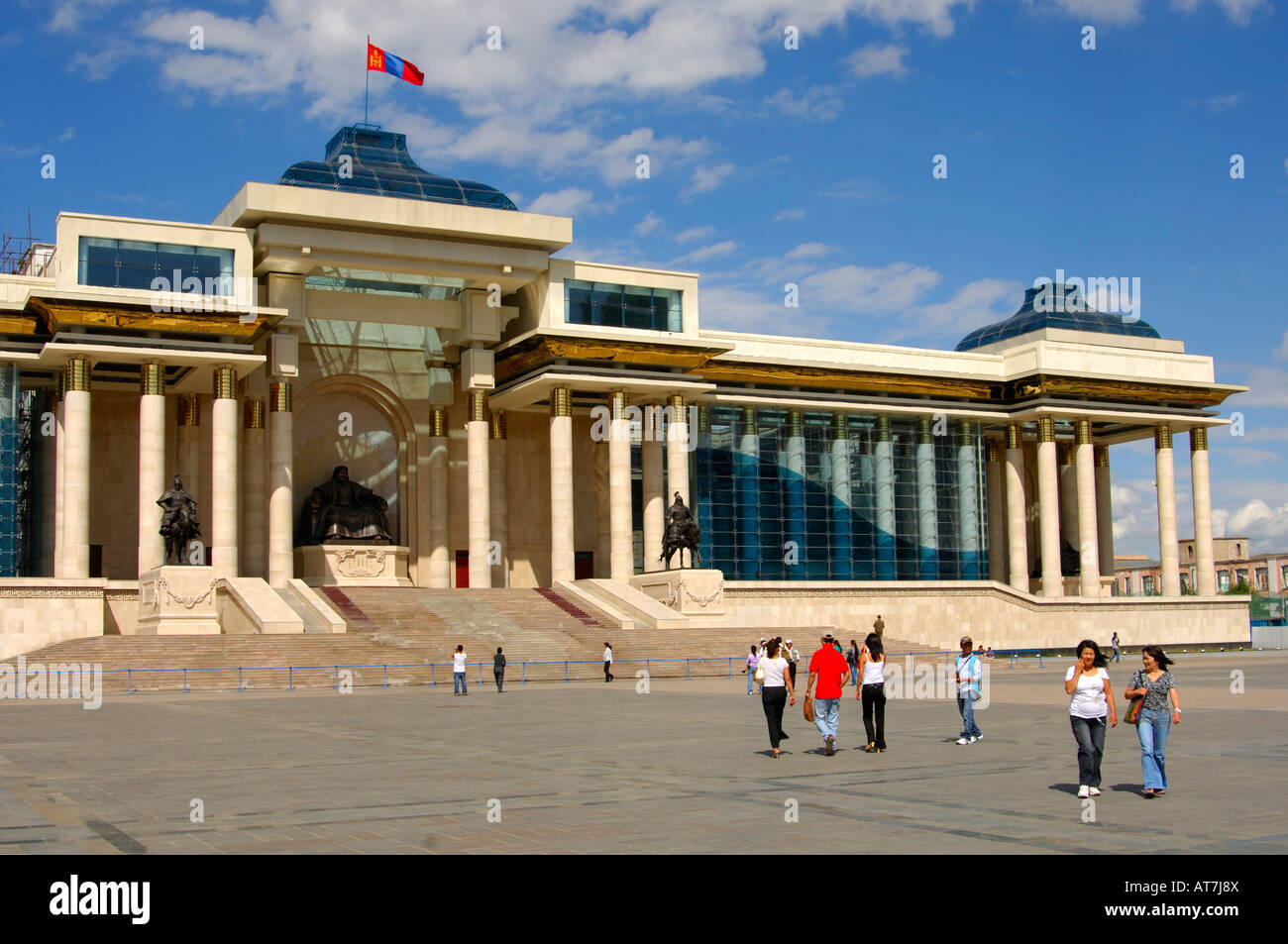 Mongolian parliament house hi-res stock photography and images - Alamy
