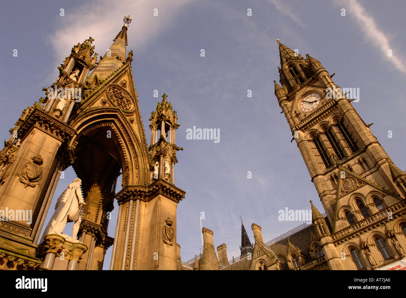 Albert memorial in front manchester hi-res stock photography and images ...