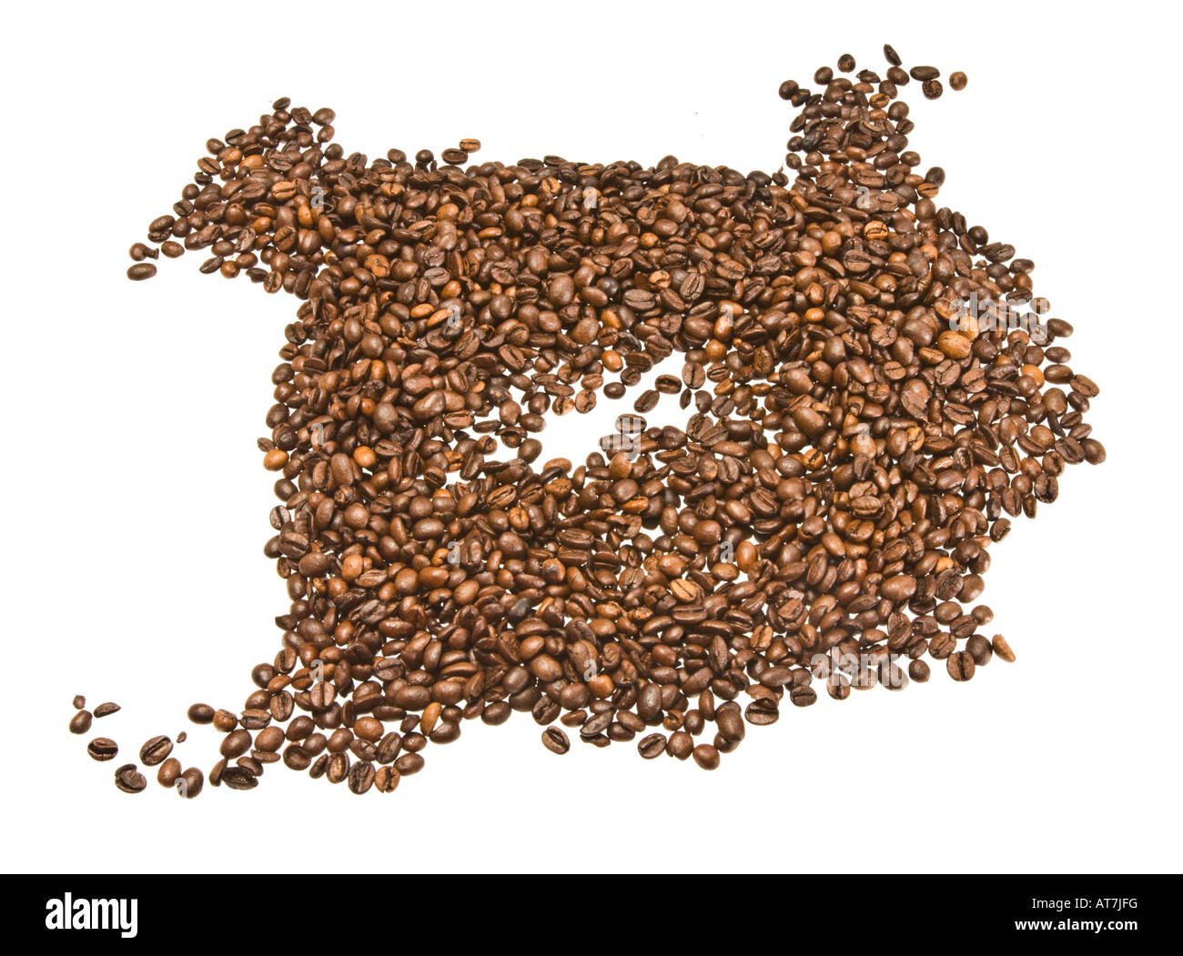 espresso small coffee beans coffeebeans cutout lot pile bunch heap ...
