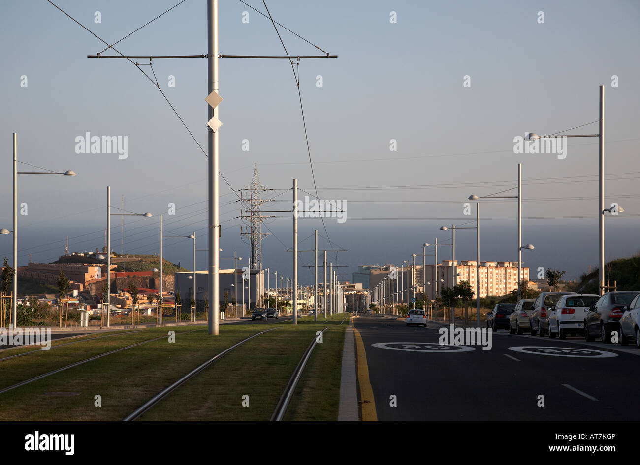 Overhead electric tram lines hi-res stock photography and images - Alamy