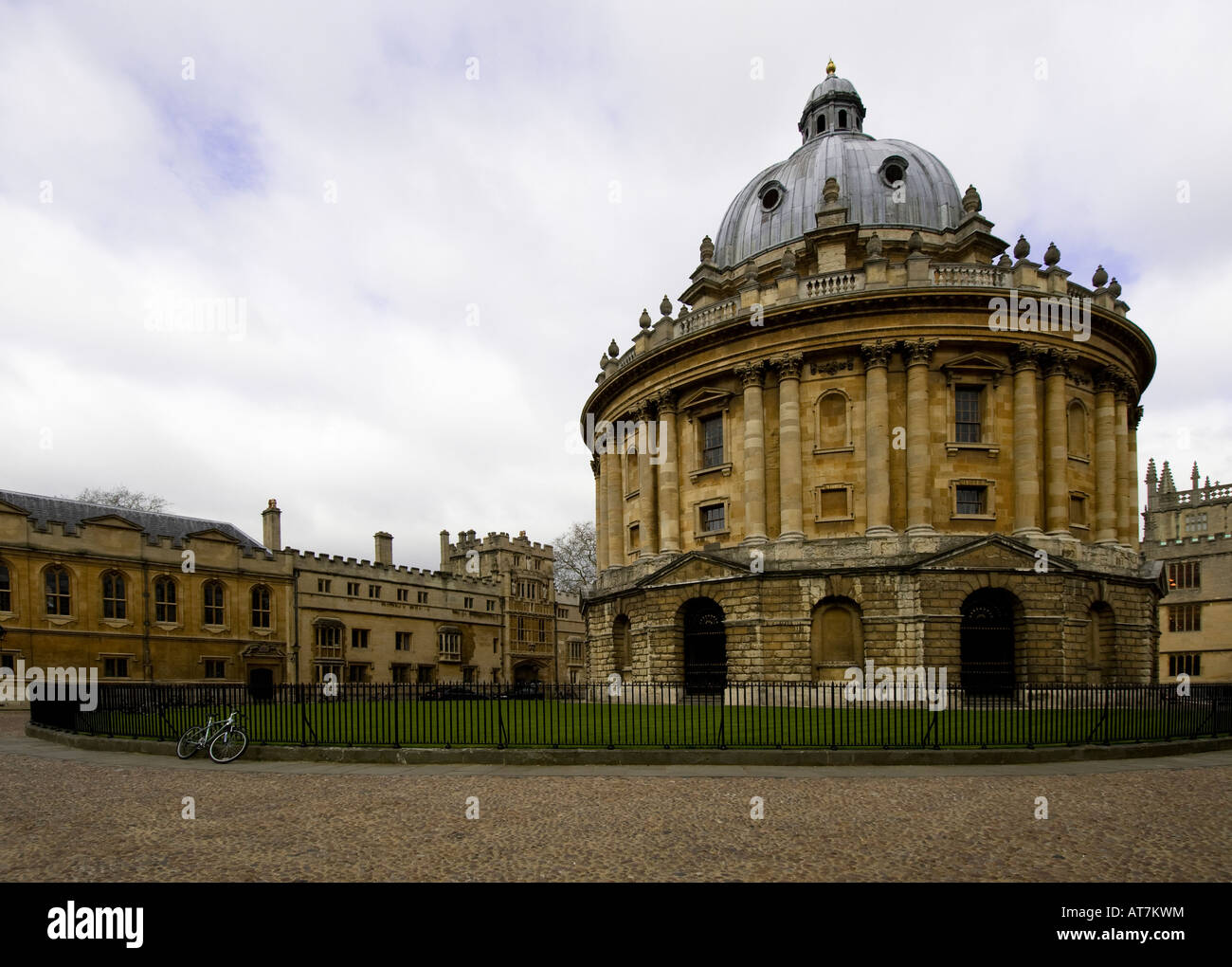 The Radcliffe Camera circular library building in Oxford, England, UK ...