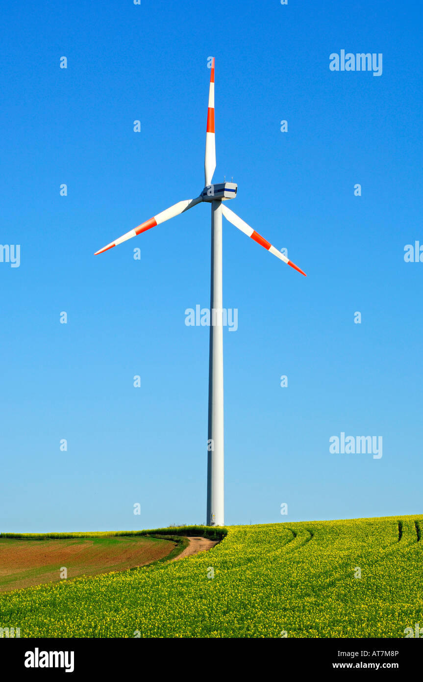 Wind turbine Germany Stock Photo - Alamy