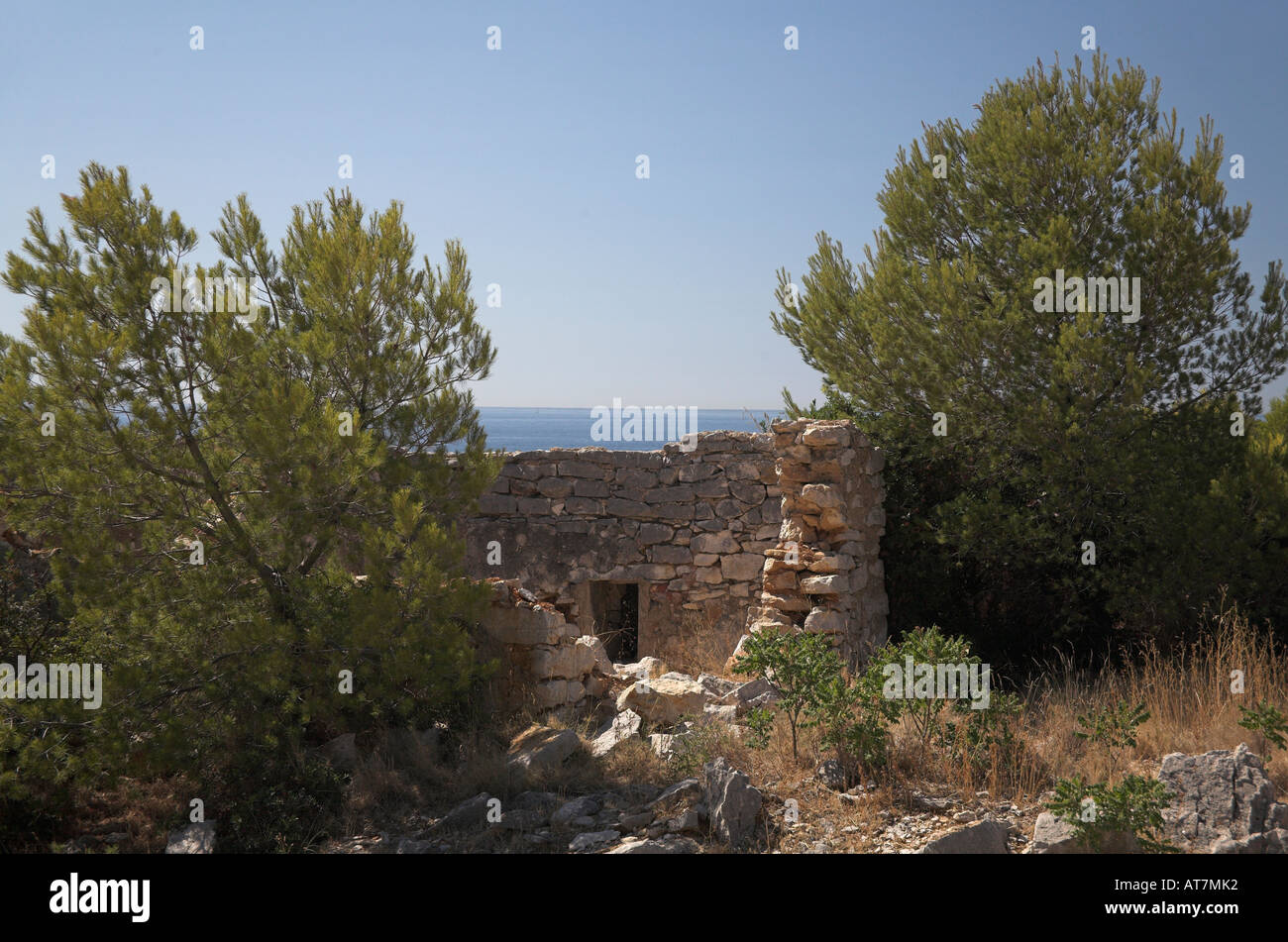 Stock photograph of Calanques limestone cliffs between Cassis and ...