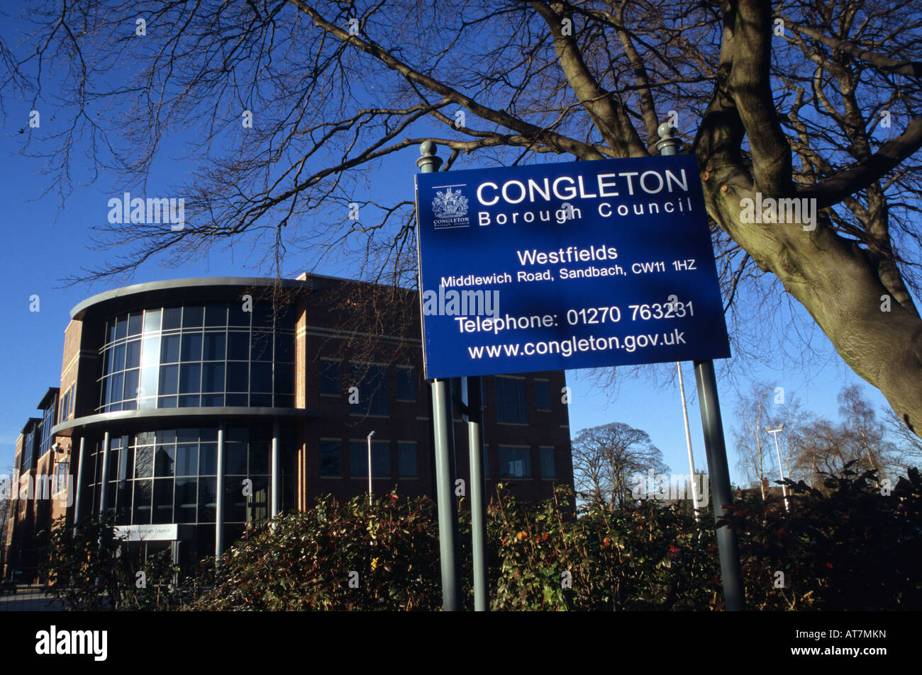 Congleton borough council headquarters cheshire hi-res stock ...