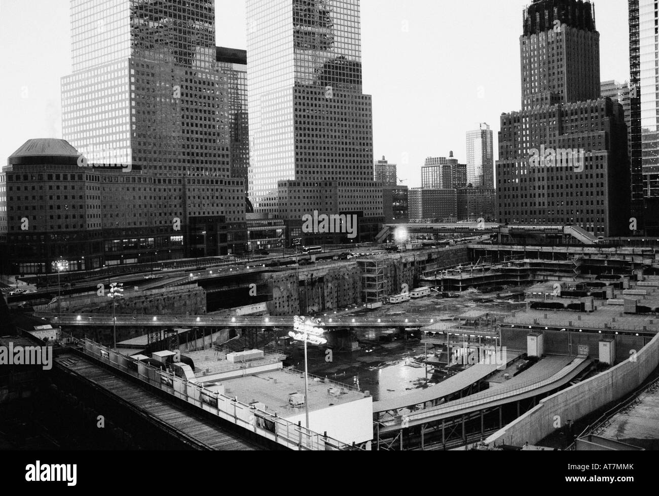 Ground zero Black and White Stock Photos & Images - Alamy