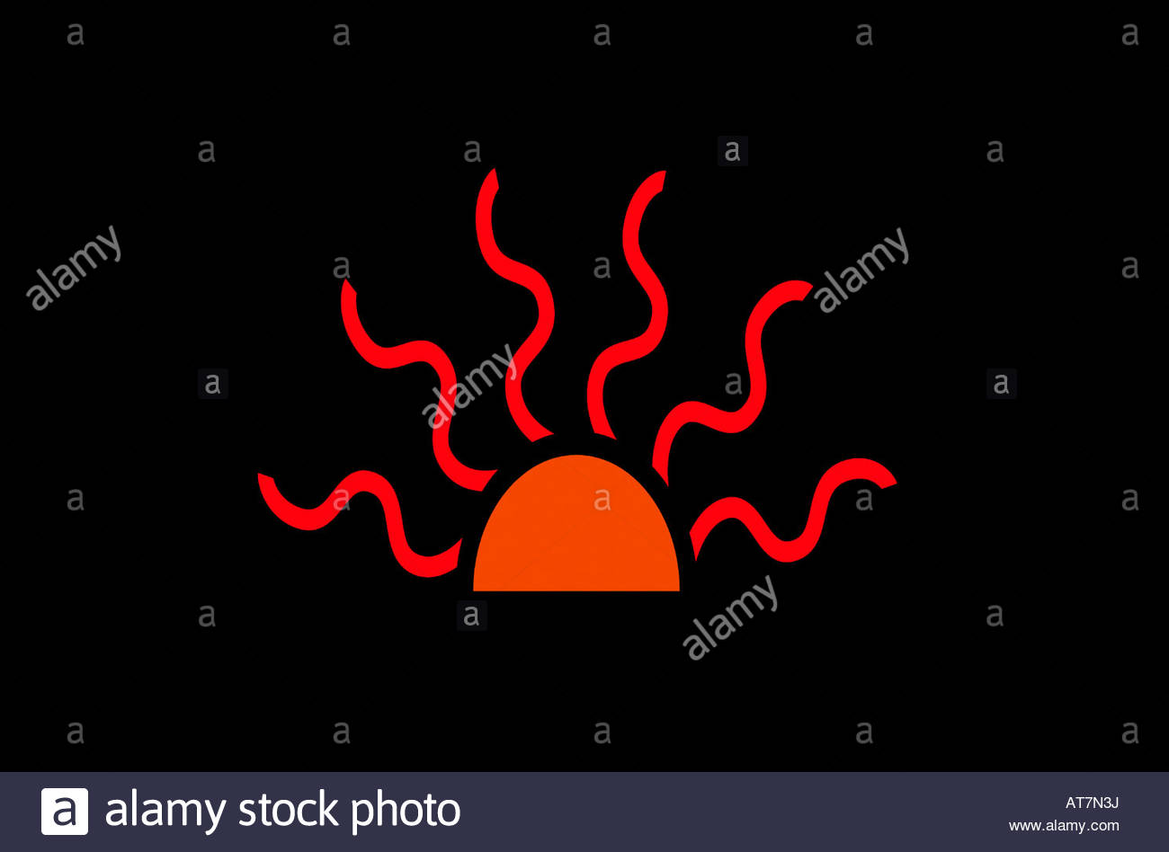Red hot beams hi-res stock photography and images - Alamy