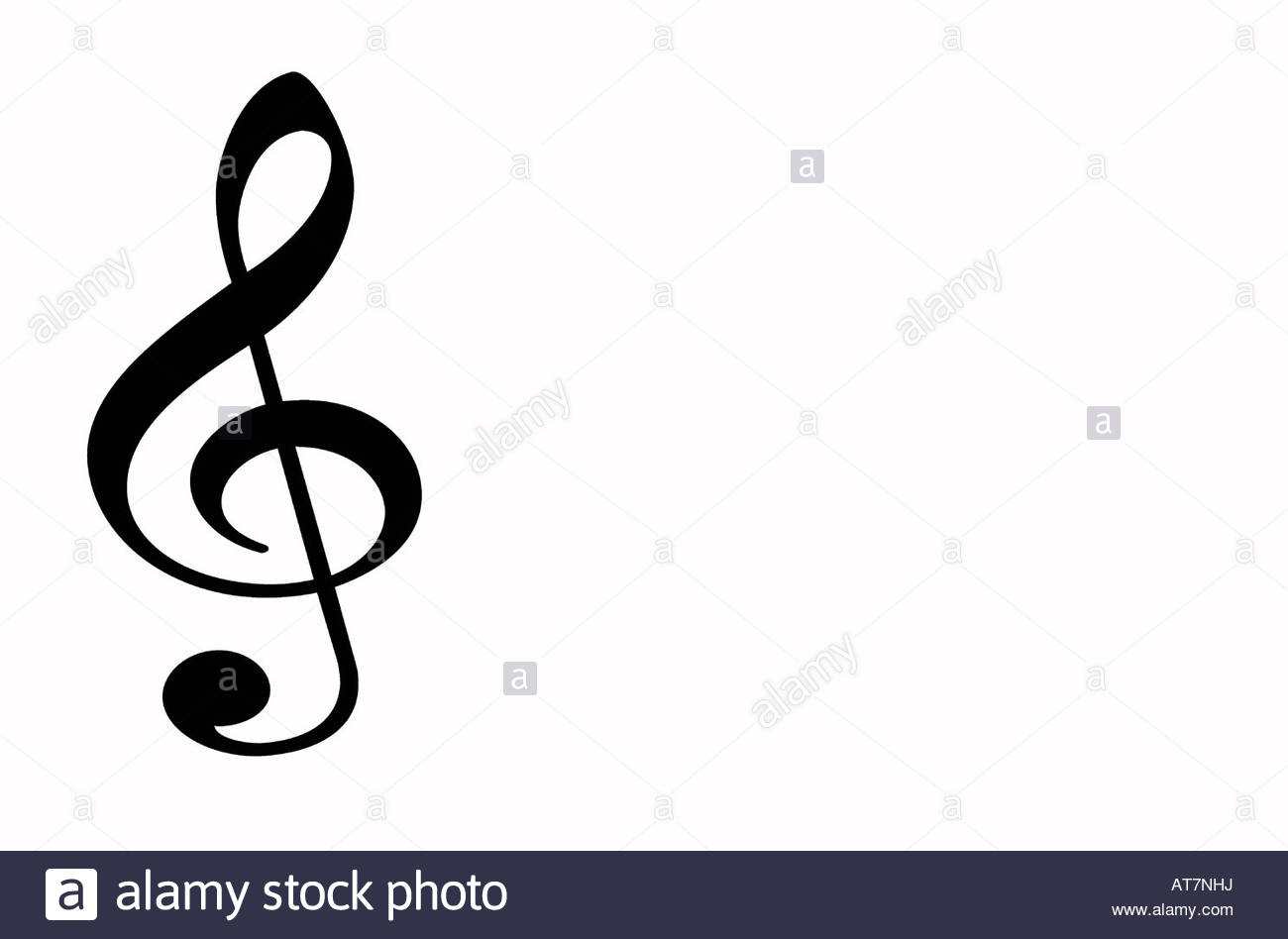 G clef hi-res stock photography and images - Alamy