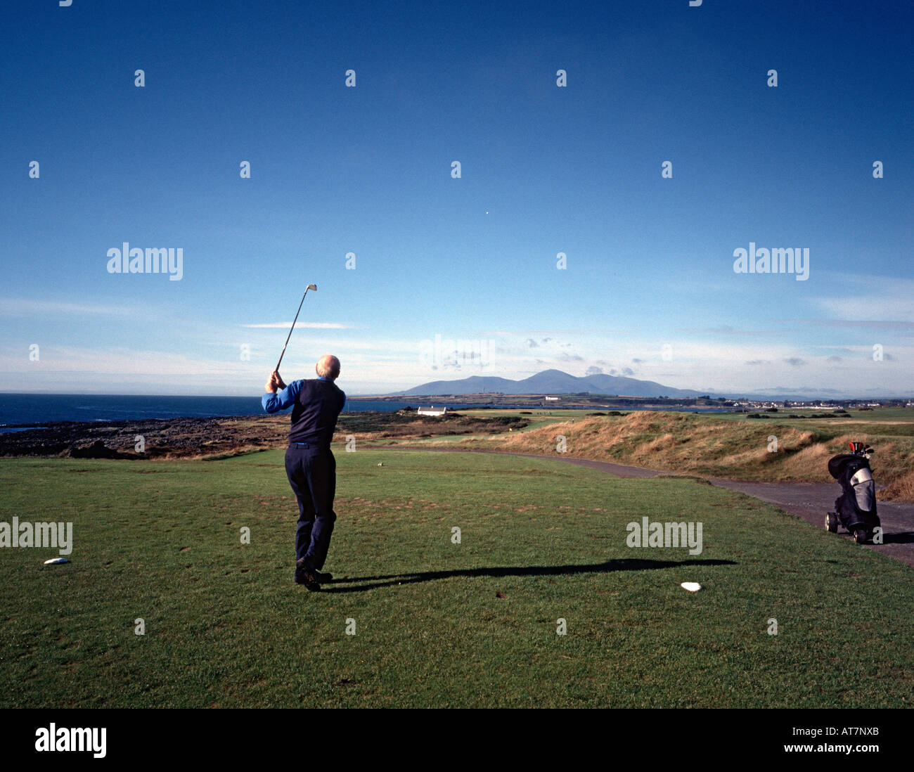 Golfer at ardglass golf club hi-res stock photography and images - Alamy
