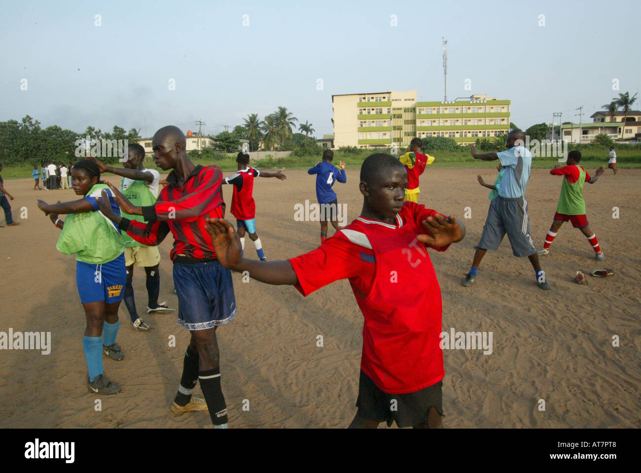 In Lagos many young football talent wants to join the organisation CATS ...