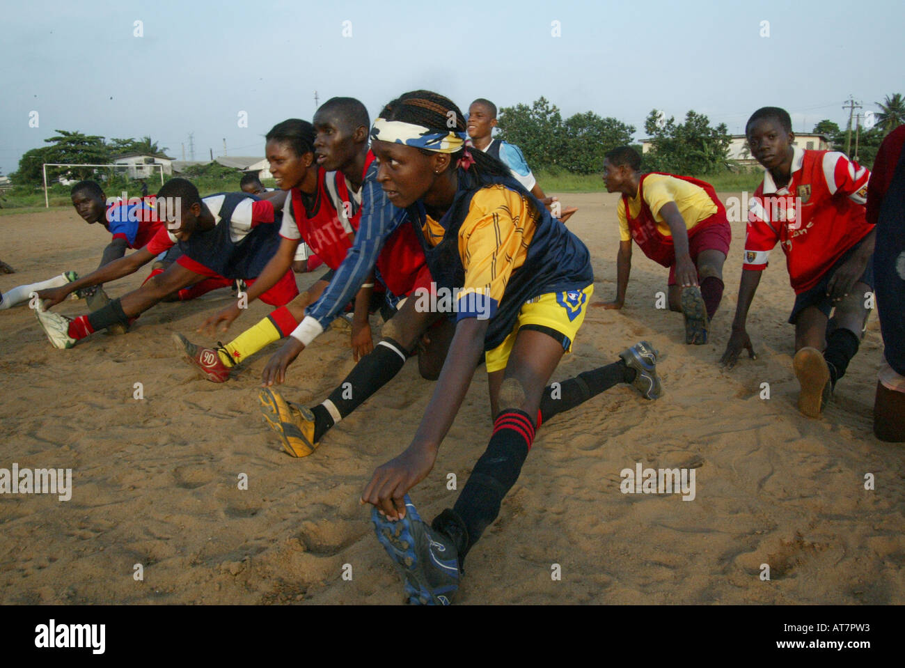In Lagos many young football talent wants to join the organisation CATS ...