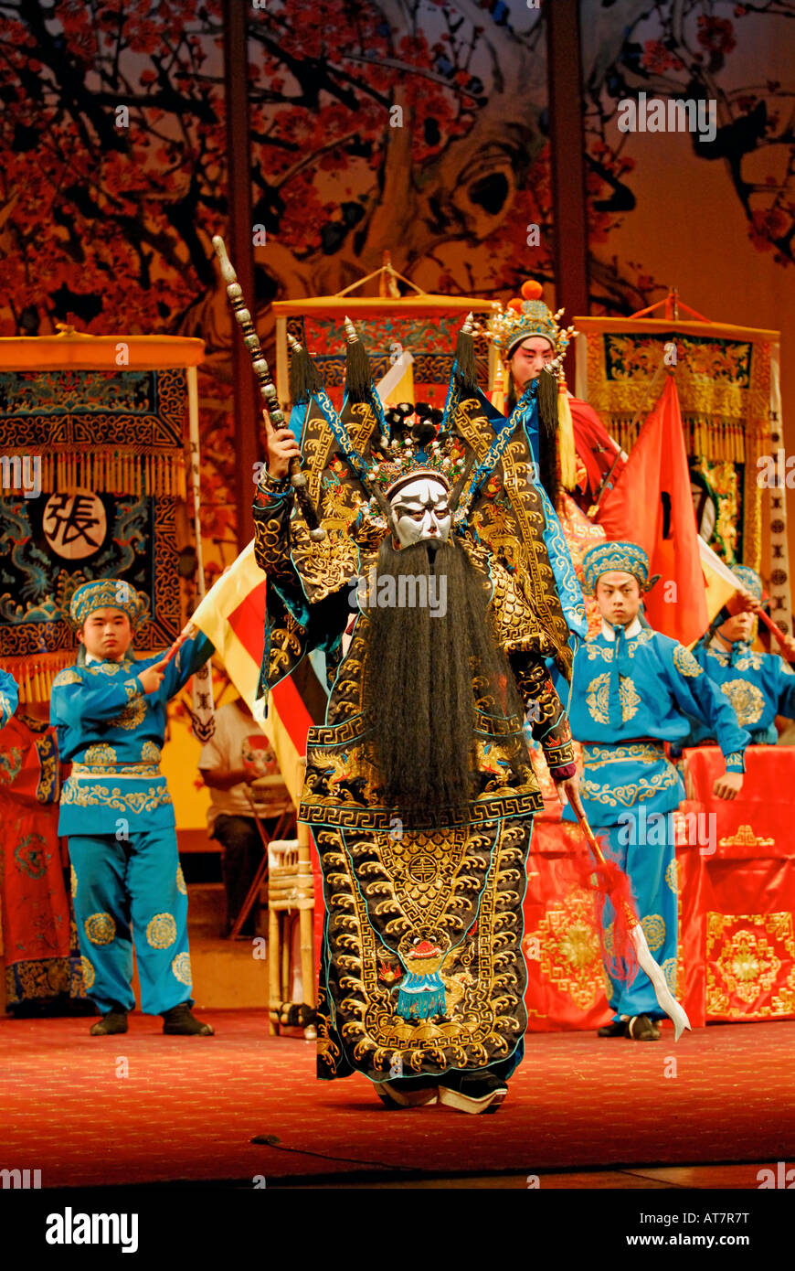Traditional Sichuan Opera story, Chengdu China Stock Photo - Alamy