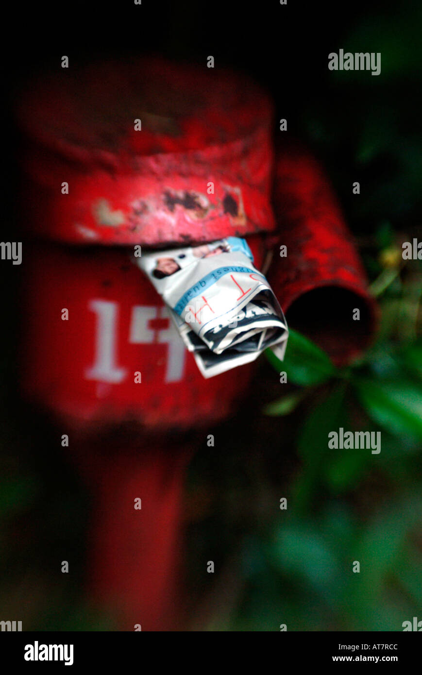 Junk mail taste good Stock Photo - Alamy