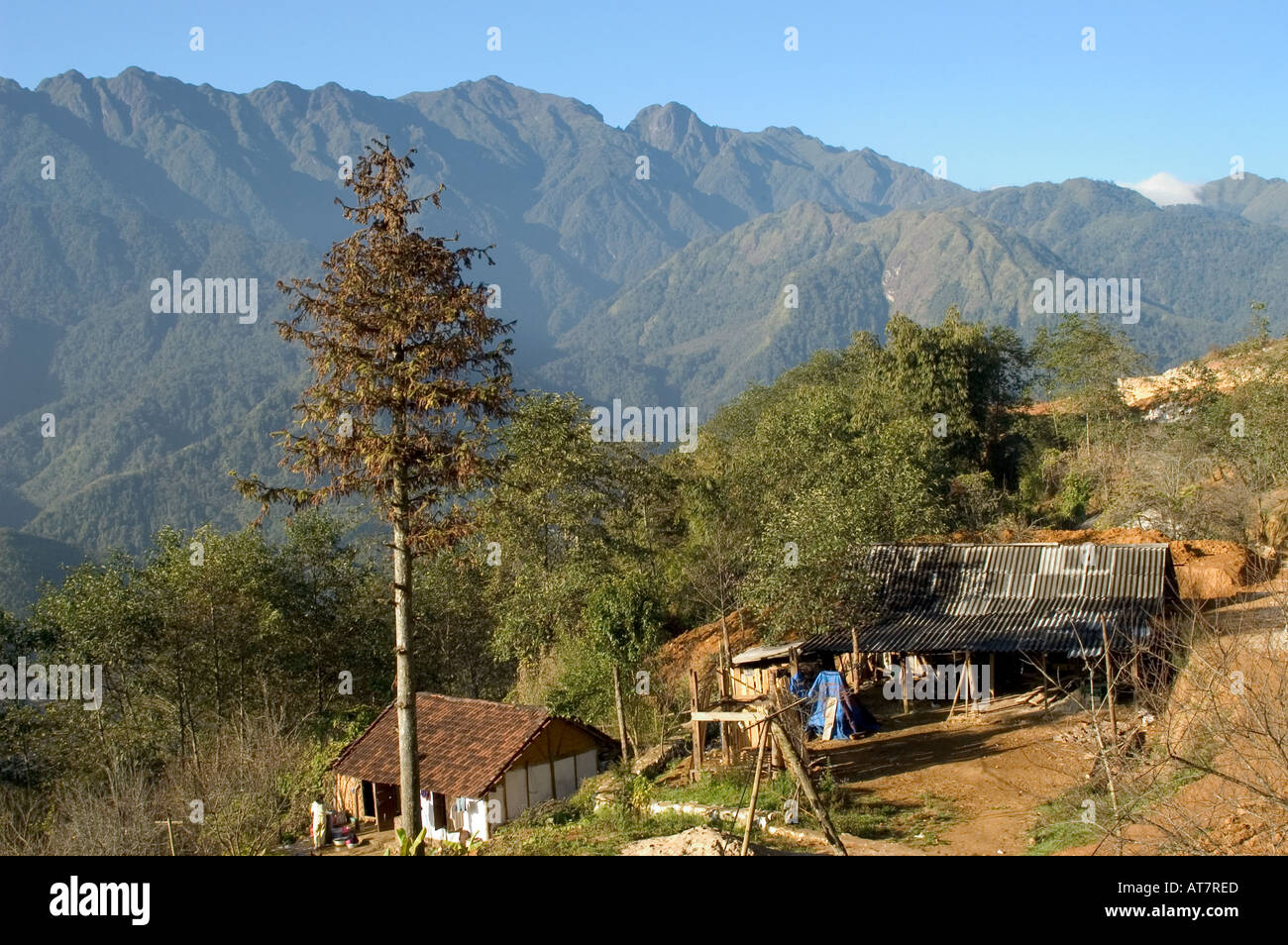 Mount Fansipan Sapa Northern Vietnam Stock Photo - Alamy