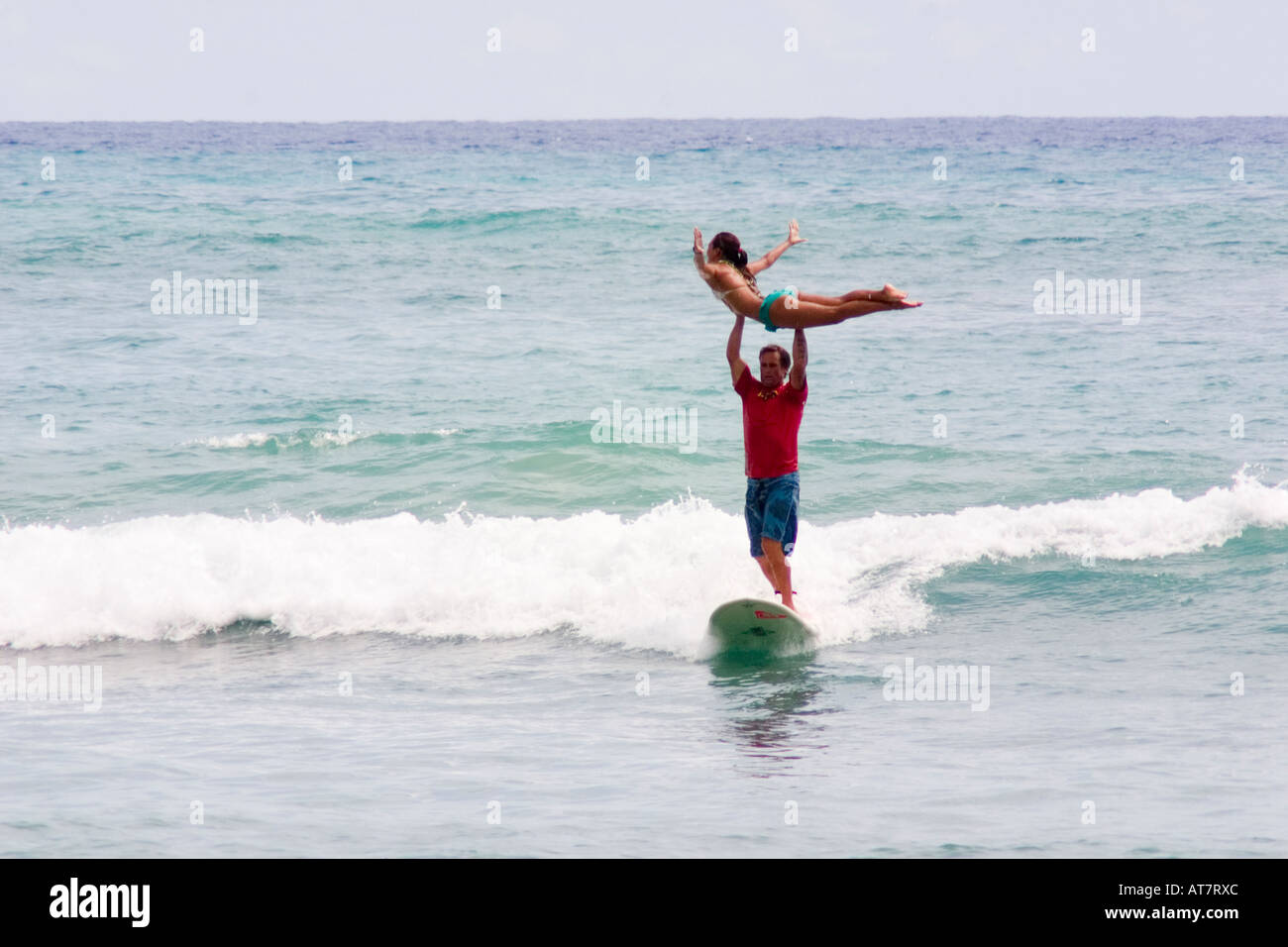 Tandem surfers hi-res stock photography and images - Alamy