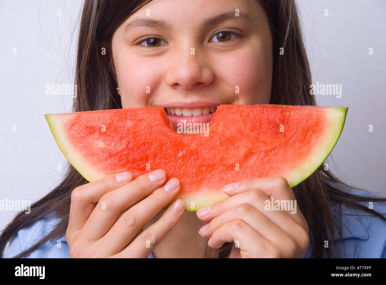 Watermelon with teeth hi-res stock photography and images - Alamy