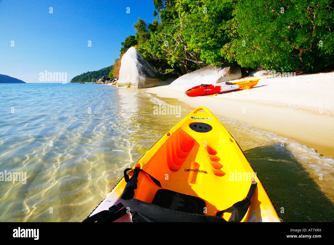 Sea kayaking on the Andaman Sea and Straights of Malacca, Thailand ...
