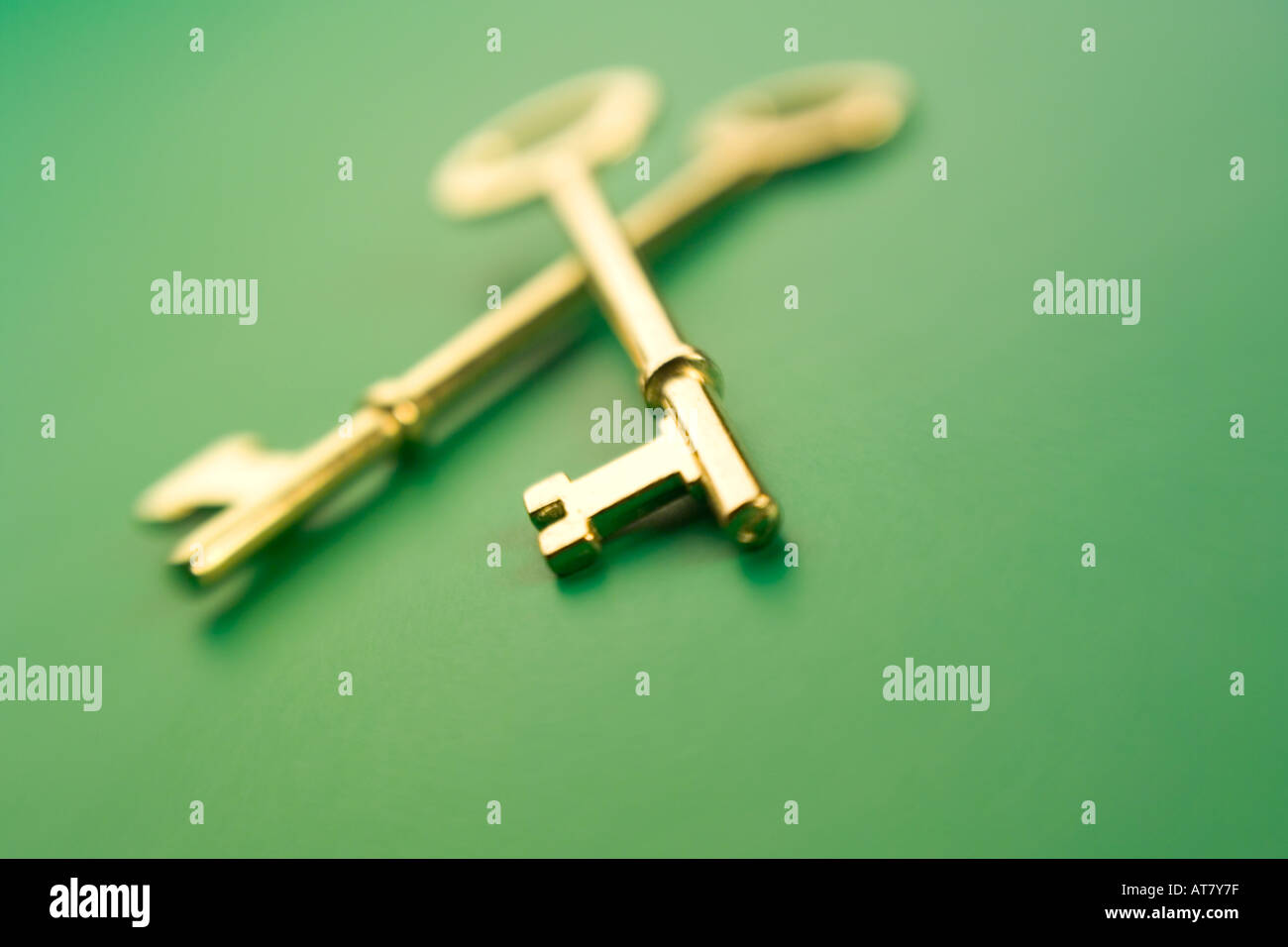 Bronze Keys Brass Stock Photo - Alamy