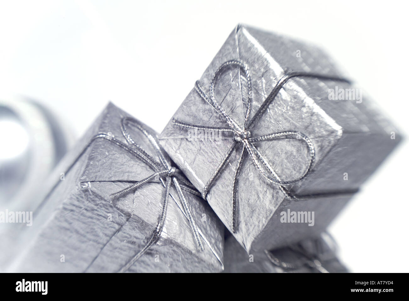 Presents christmas tree Cut Out Stock Images & Pictures - Alamy