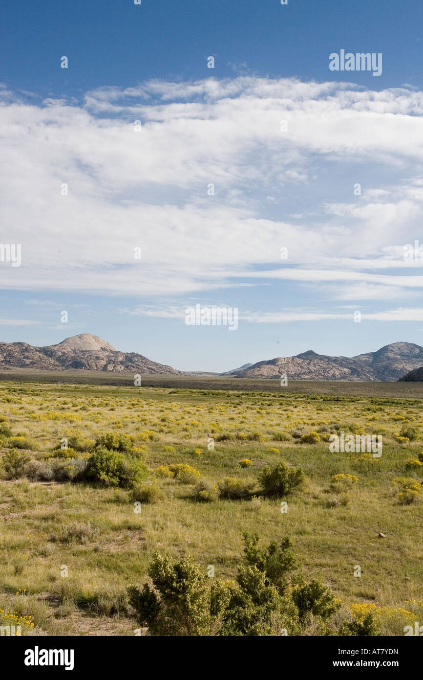 Split Rock Wyoming, a geological formation along the Oregon Trail where ...