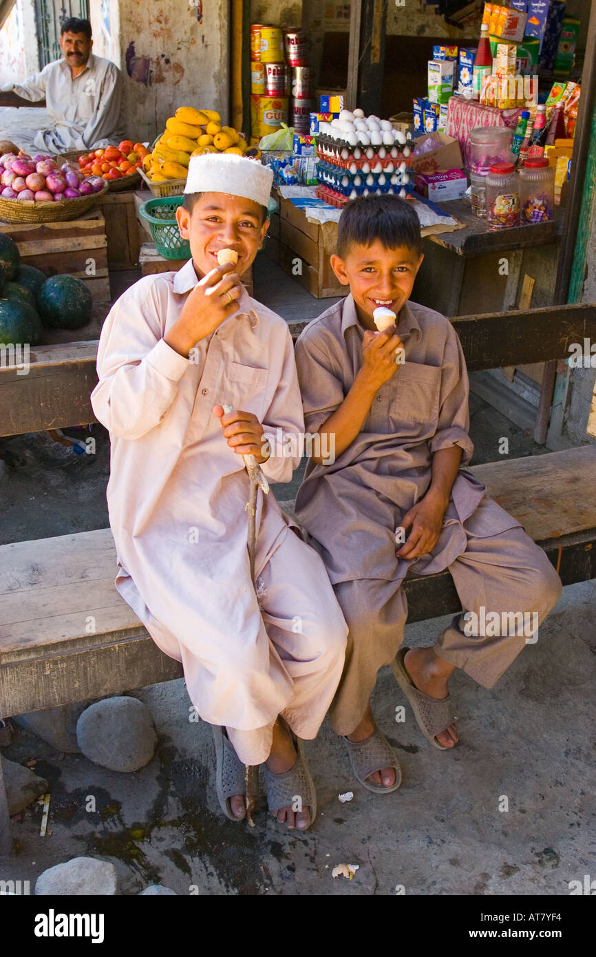 Little boys along the streets of Gilgit Gilgit Pakistan Stock Photo - Alamy