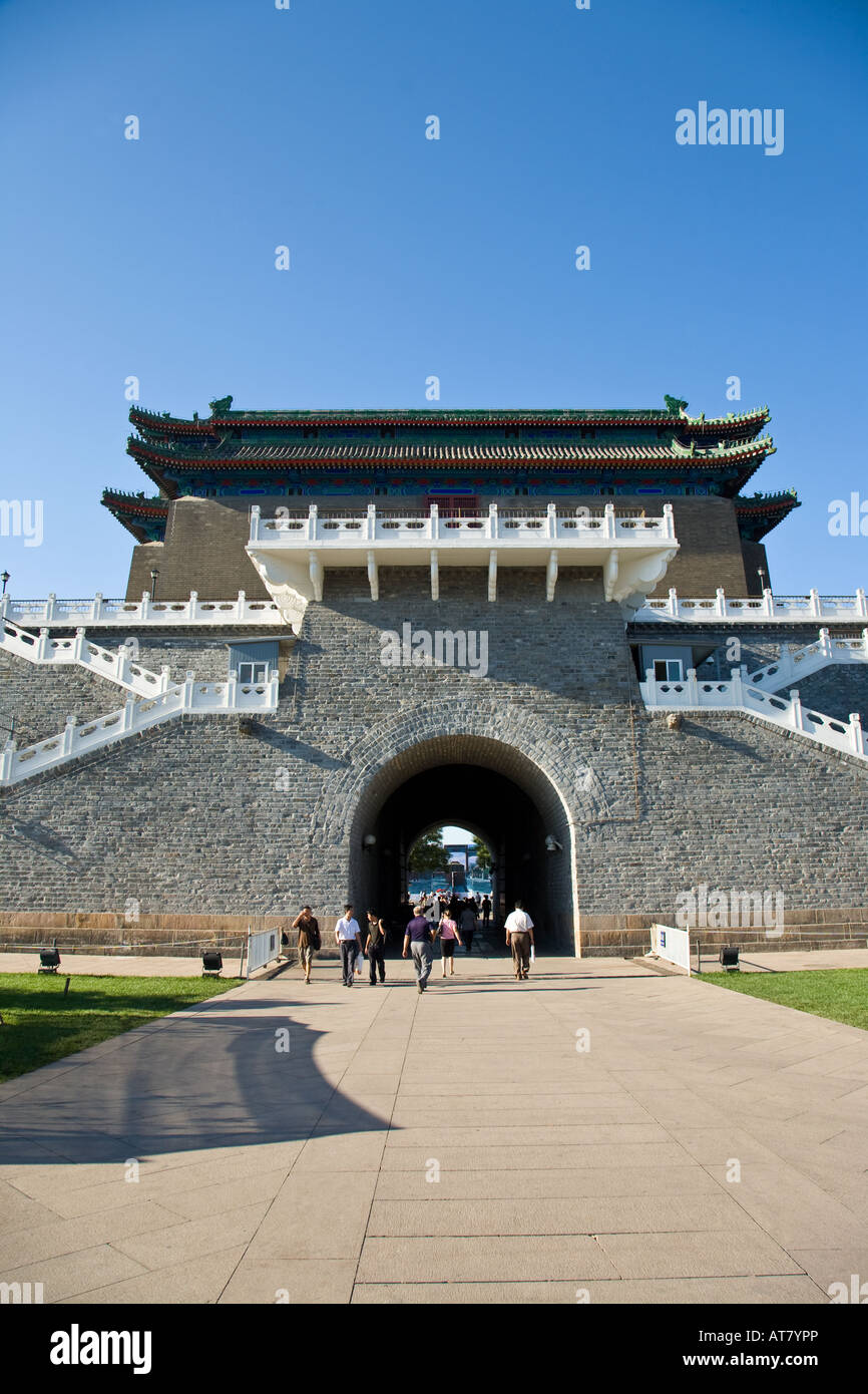 Front Gate Tiananmen Square Beijing China Stock Photo - Alamy