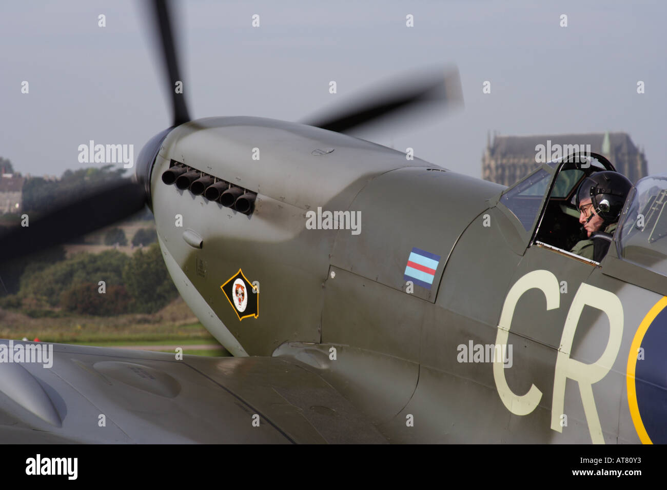 Spitfire pilot hi-res stock photography and images - Alamy