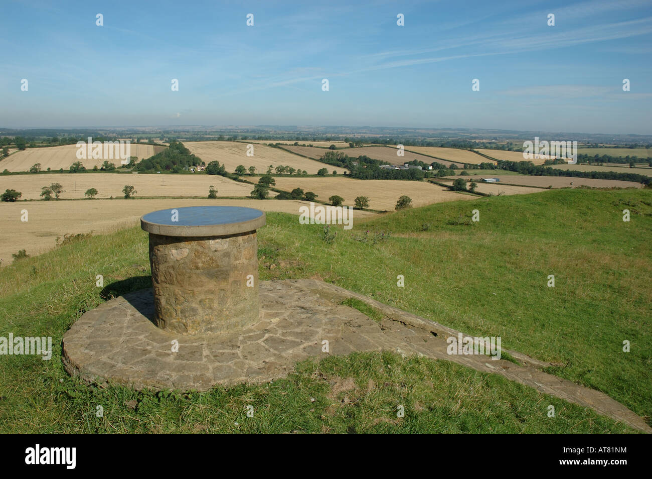 Burrough Hill Country Park, Leicestershire, England, UK Stock Photo - Alamy