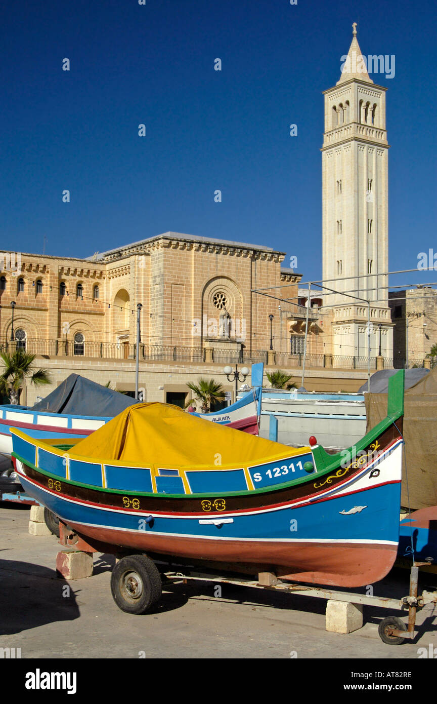 Marsaskala harbour Malta Stock Photo - Alamy