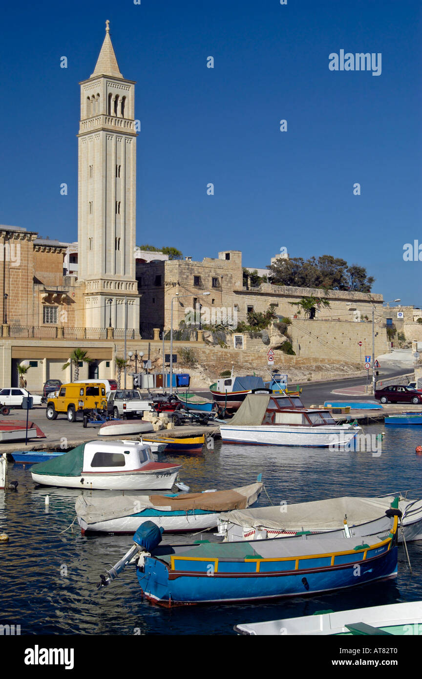 Marsaskala harbour Malta Stock Photo - Alamy