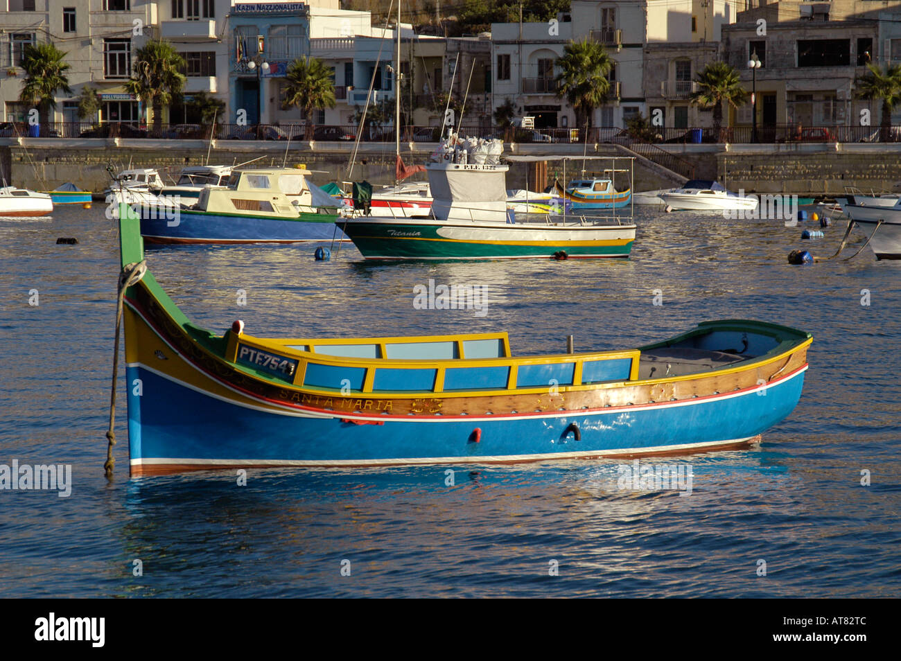Marsaskala harbour Malta Stock Photo - Alamy