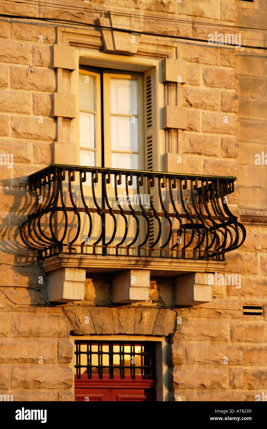 Typical Maltese balcony St Julian s Malta Stock Photo - Alamy