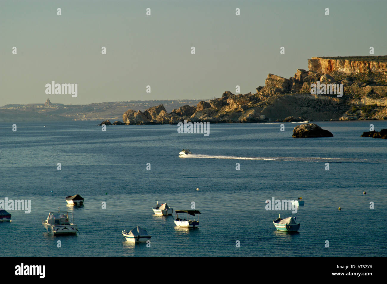 Anchor bay malta hi-res stock photography and images - Alamy