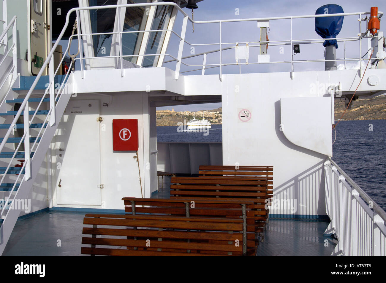 Gozo Channel Line ferry Malta Stock Photo - Alamy
