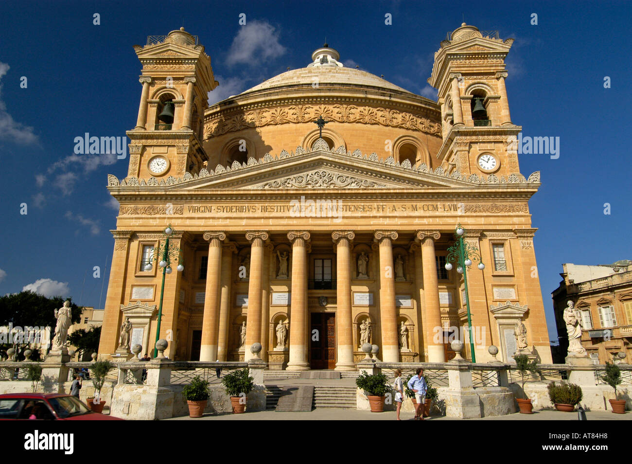 Mosta Dome Malta Stock Photo - Alamy