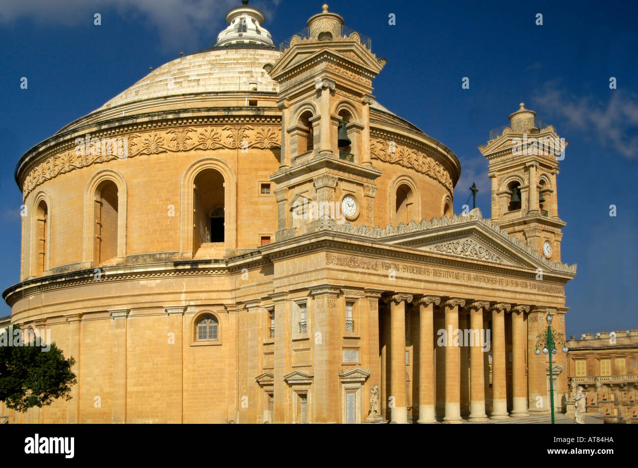 Mosta Dome Malta Stock Photo - Alamy