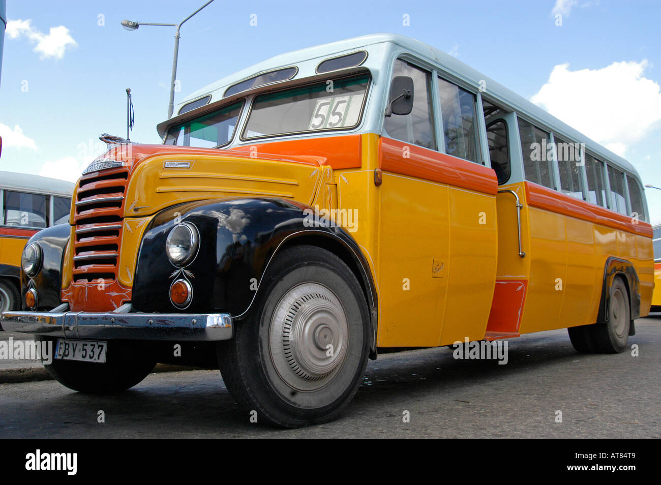Bus at Valletta bus station Malta Stock Photo - Alamy