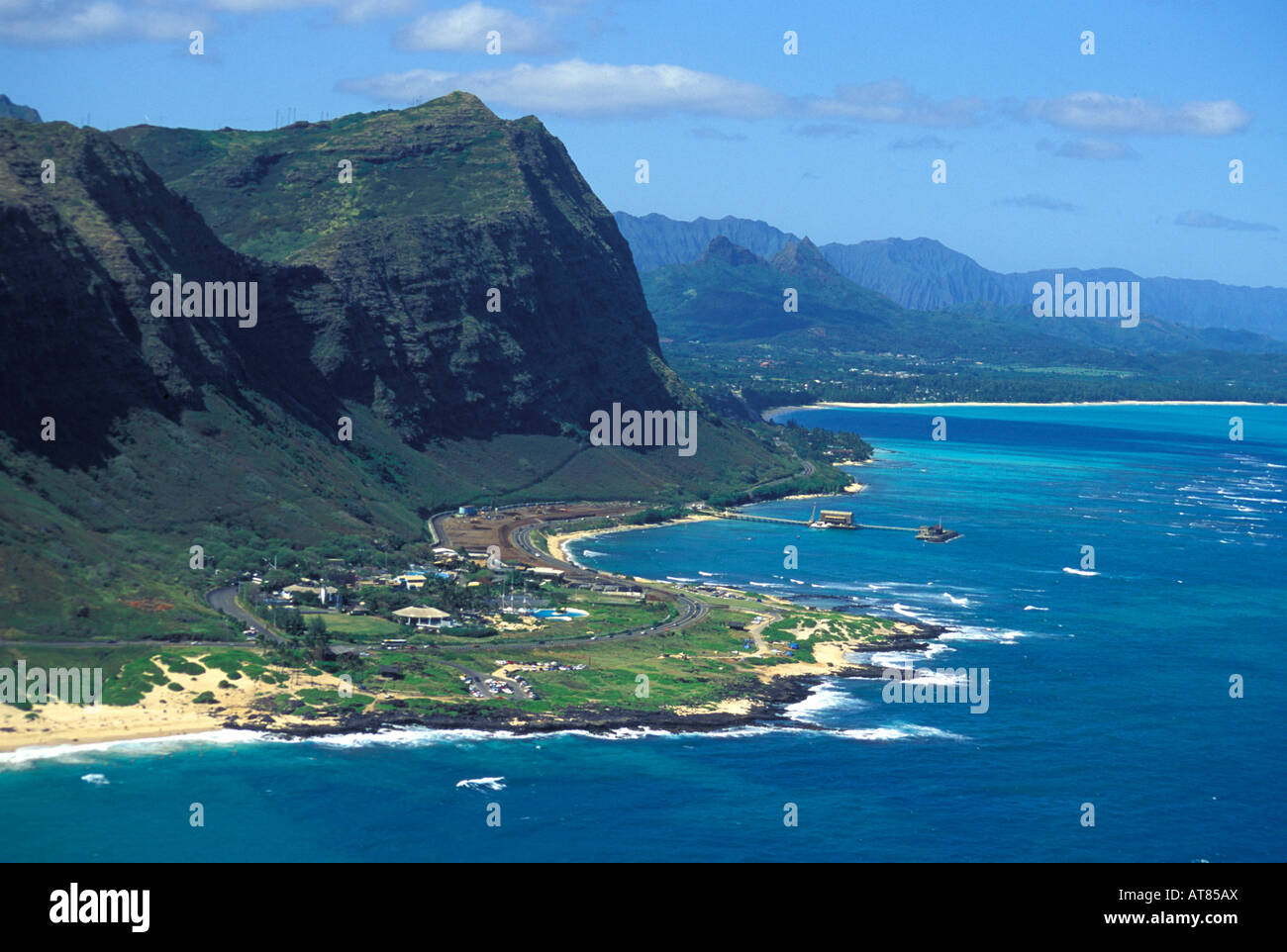 Makapuu Beach, Sea Life Park, Windward Coast, Oahu Stock Photo - Alamy
