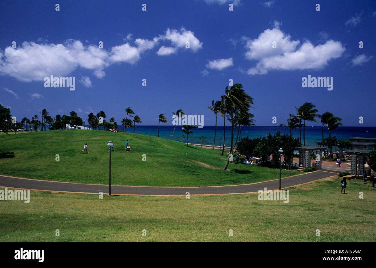 Kakaako Park, Honolulu Hawaii Stock Photo - Alamy