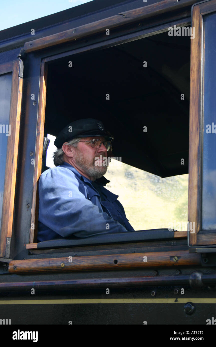 The Engine Driver ready to run the Kingston Flyer, on the preserved ...