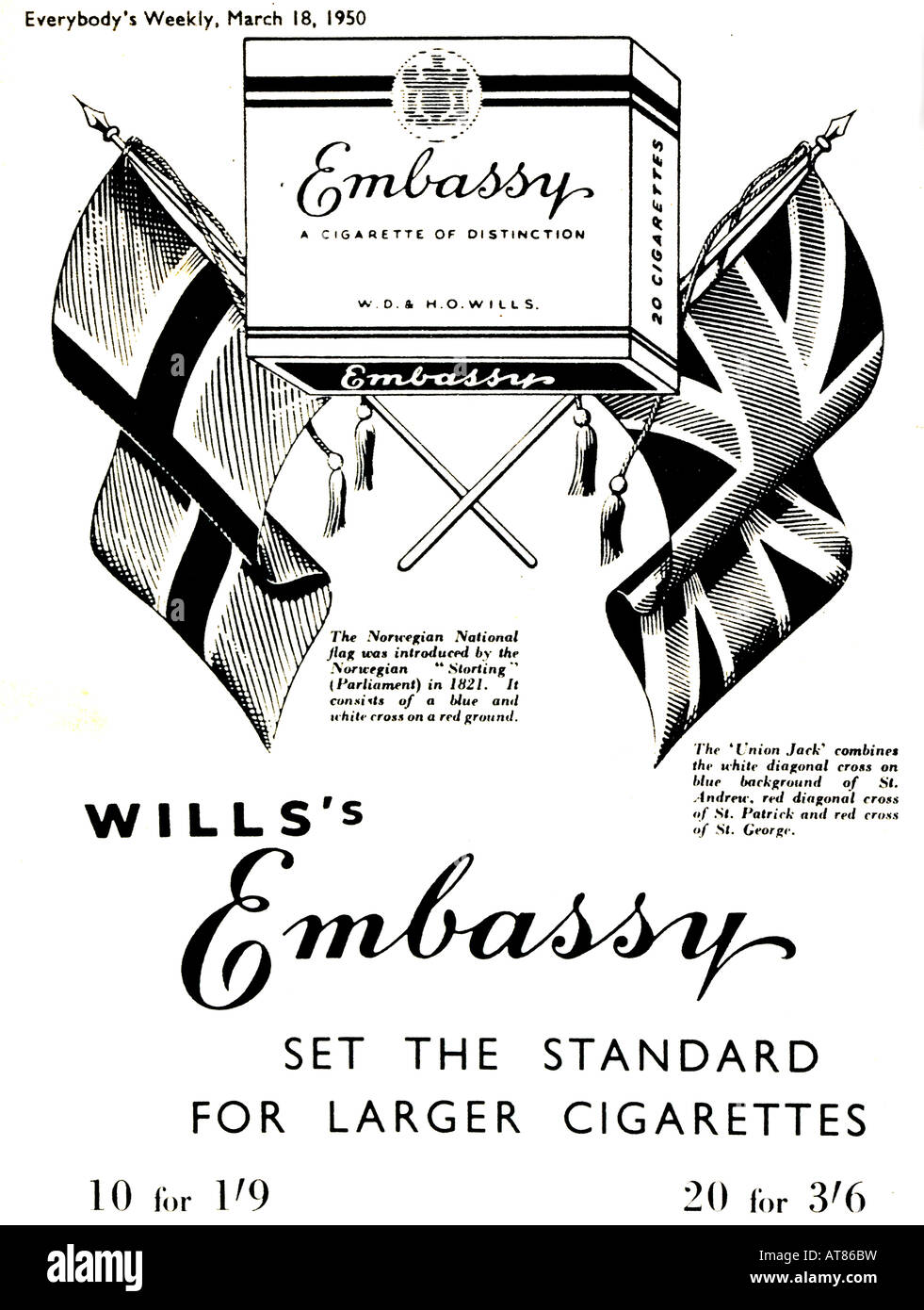 Embassy cigarettes hi-res stock photography and images - Alamy