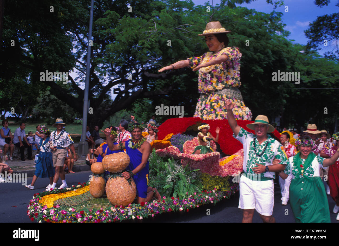 Hawaii island festivals hi-res stock photography and images - Alamy