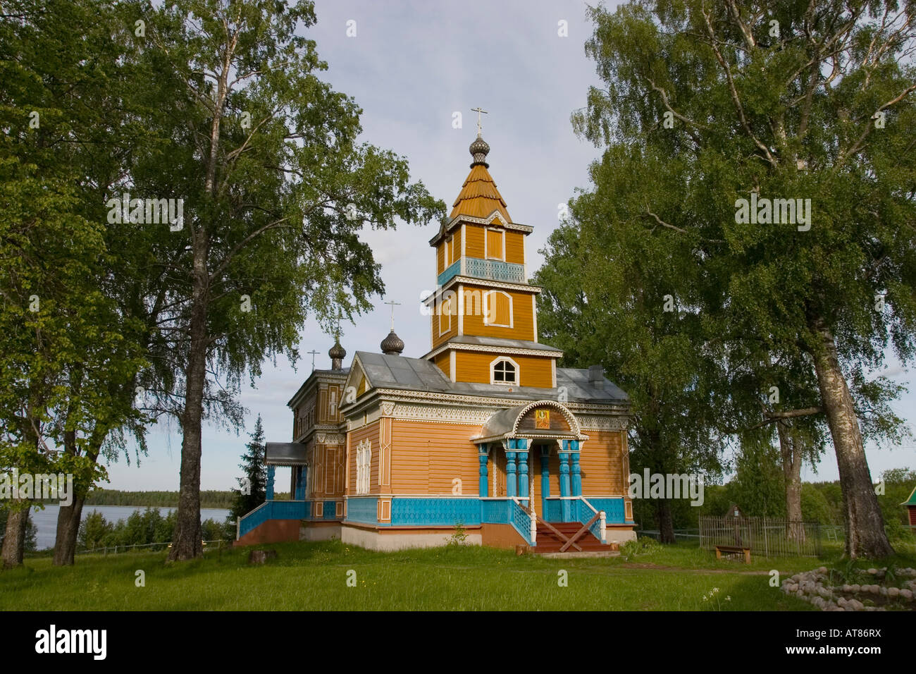 Preobrazhenskiy temple Vazheozersky the Spaso-preobrazhenskiy man's ...