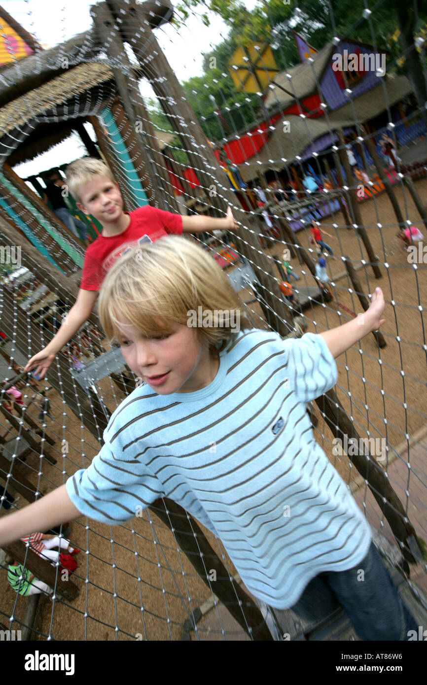 NLD; The Netherlands : Fun Park Advendooren Park Hellendoorn Stock ...