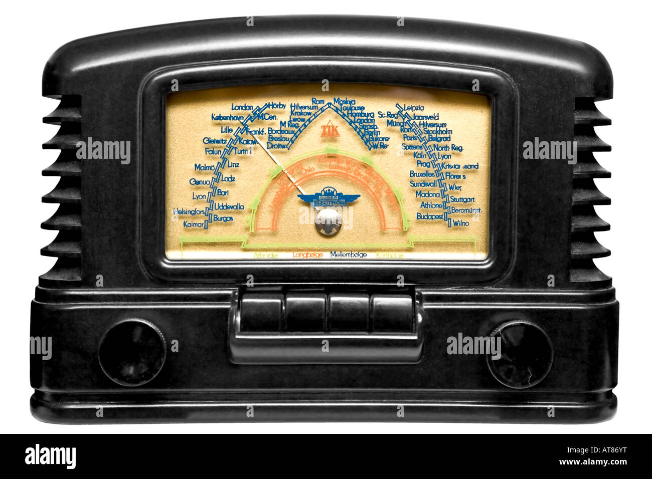 Old radio black white hi-res stock photography and images - Alamy