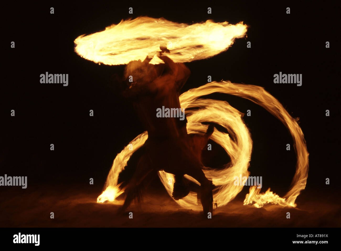 Fire Dancers Hawaii High Resolution Stock Photography and Images - Alamy