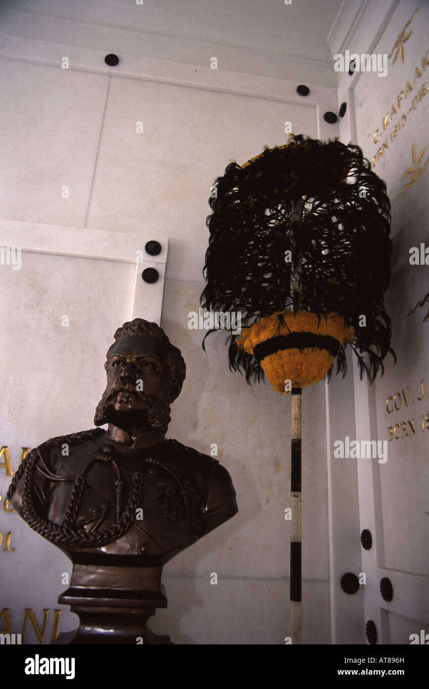 Inside of basement room, Royal Mausoleum Stock Photo - Alamy