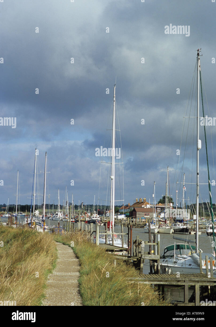 Southwold Harbour in Suffolk Uk Stock Photo - Alamy