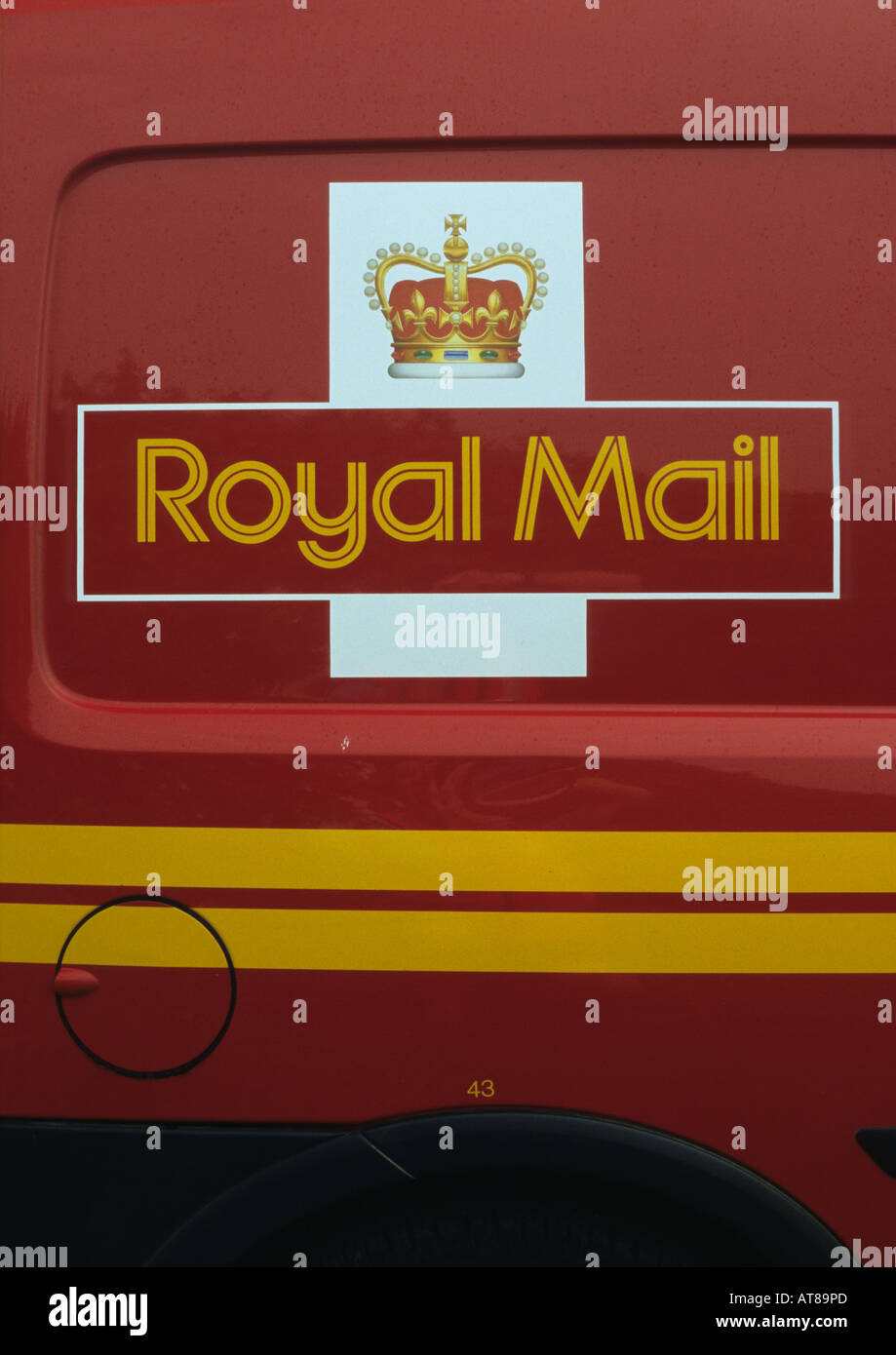 Royal Mail Van Stock Photo - Alamy