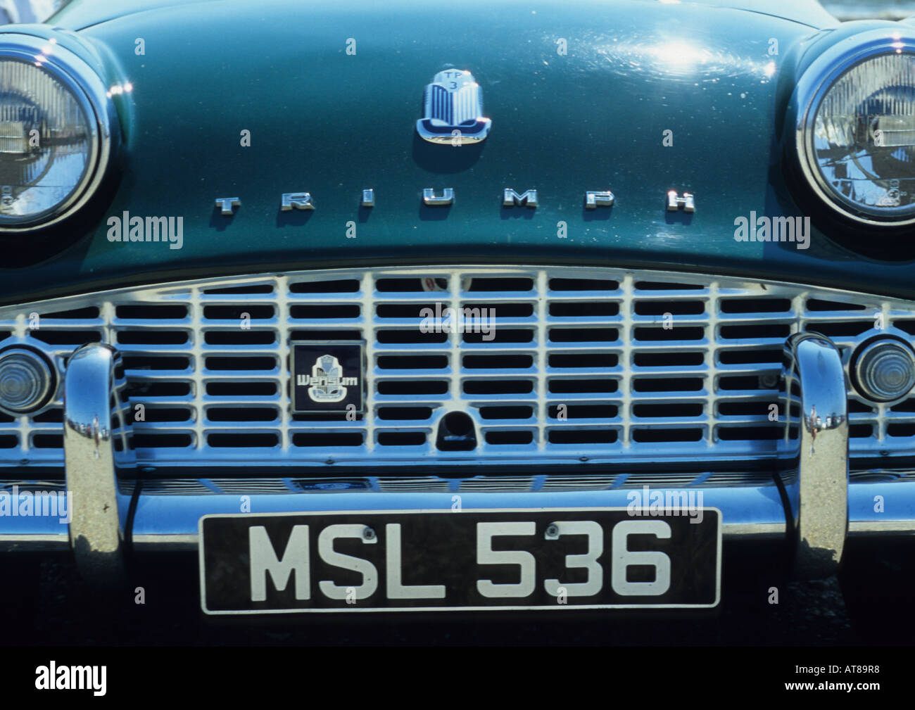 Triumph TR3 classic car Stock Photo - Alamy