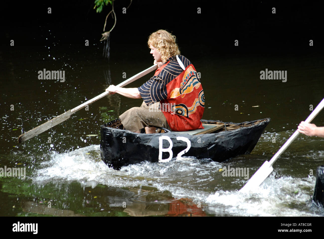 Coracle racing hi-res stock photography and images - Alamy